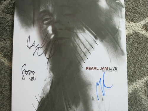 Pearl Jam autographed album by 3 coa + Proof! Stone Gossard Mike ...