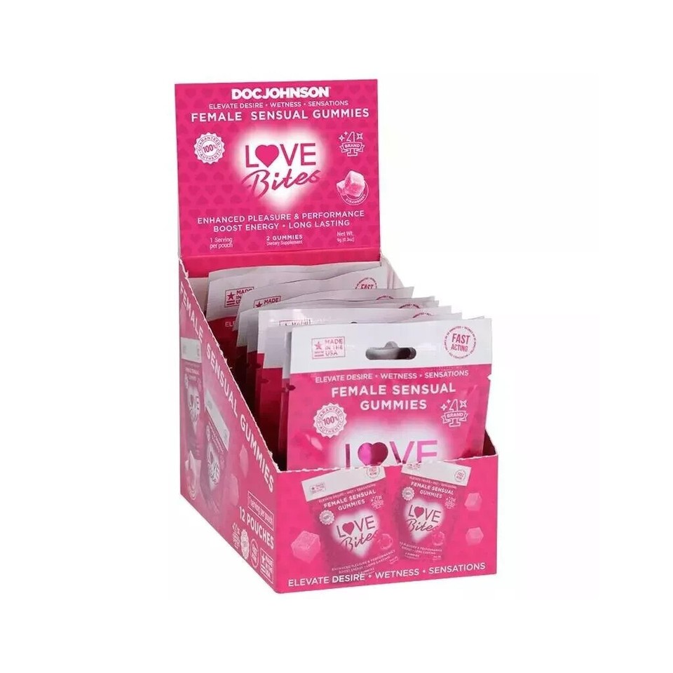 Love Bites Female Sensual Enhancement Gummies - Choose Pack | eBay