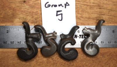 Lot of 4 unfinished Black Powder Hammers assorted types See pictures | eBay