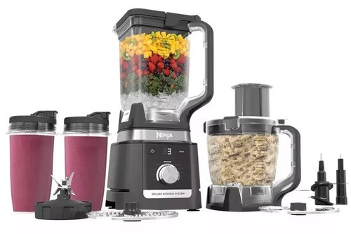Ninja Deluxe Kitchen System CO905KS, 88-oz. Pitcher, 9-Cup Processor | eBay