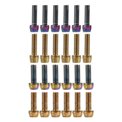 6pcs Mountain Bicycle Stainless Steel Handlebar Stem Screw Road Stem ...