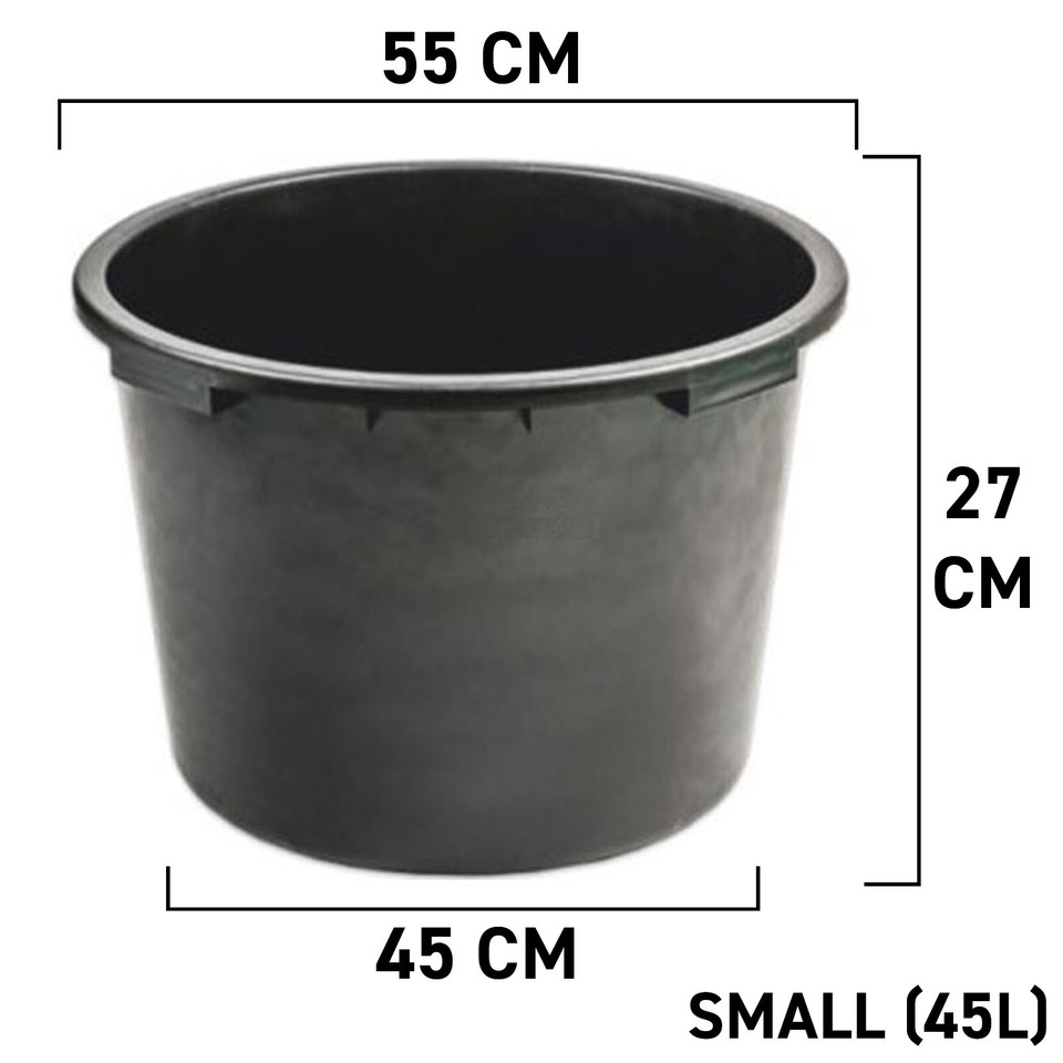 Round Sump Bucket Pond Pebble Pool Garden Water Feature Wildlife Refuge ...