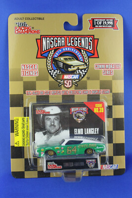 1998 Racing Champions NASCAR Legends 39 Elmo Langley 1969 Mercury ...