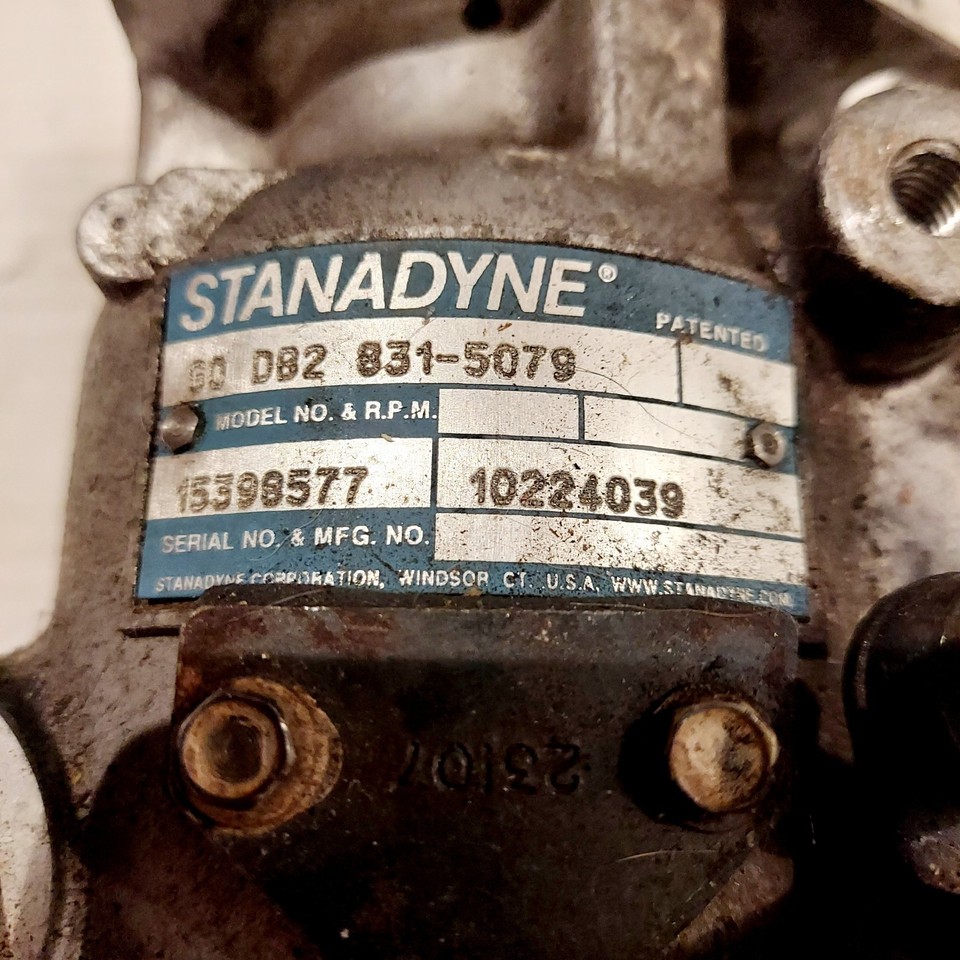 HMMWV Turbo STANADYNE DB2 831-5079 24V INJECTION PUMP | eBay