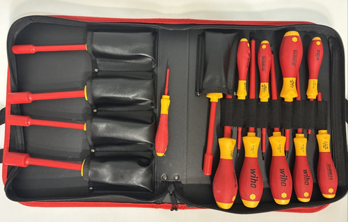 Wiha Insulated Tool Kit 15-Piece VDE 1000V Electrician Set 32190 New | eBay
