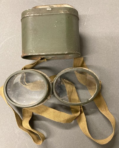 British WWII Dust Goggles in Can Appear Unissued | eBay