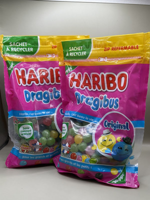 UK Seller, French Exclusive, Original Haribo Dragibus 220g X 2 Packets ...