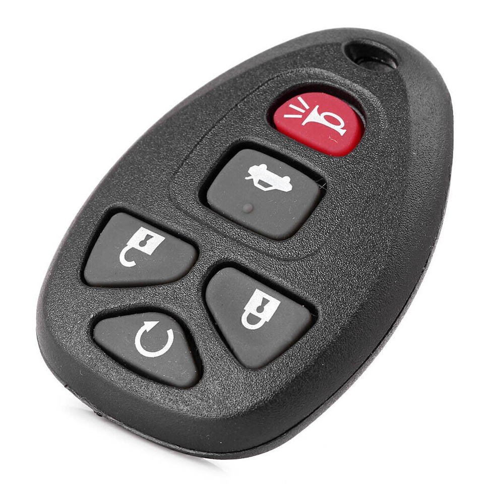 For Chevrolet Malibu Pontiac G6 5 Buttons Remote Key Fob Case Shell ...