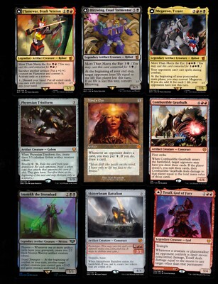 MEGATRON!-100 Card Commander Deck-MTG-Mythic-Rare-Magic the Gathering ...