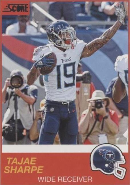 2019 Score - Tajae Sharpe #78 for sale online | eBay