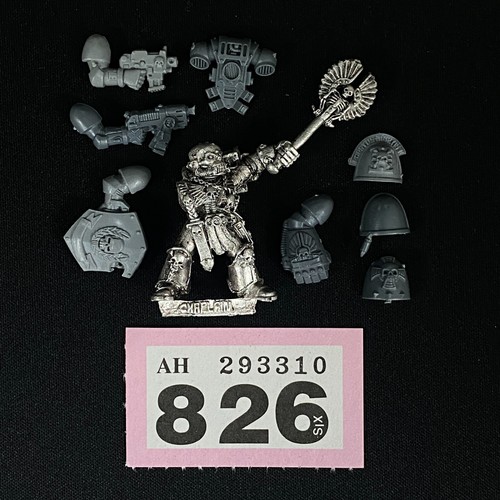 Chaplain Métal Crozius Space Marines Warhammer 40,000 40K | eBay
