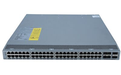 Cisco - N9K-C9348GC-FXP - Nexus 9300 with 48p 100M/1GT, 4p 10/25G & 2p ...