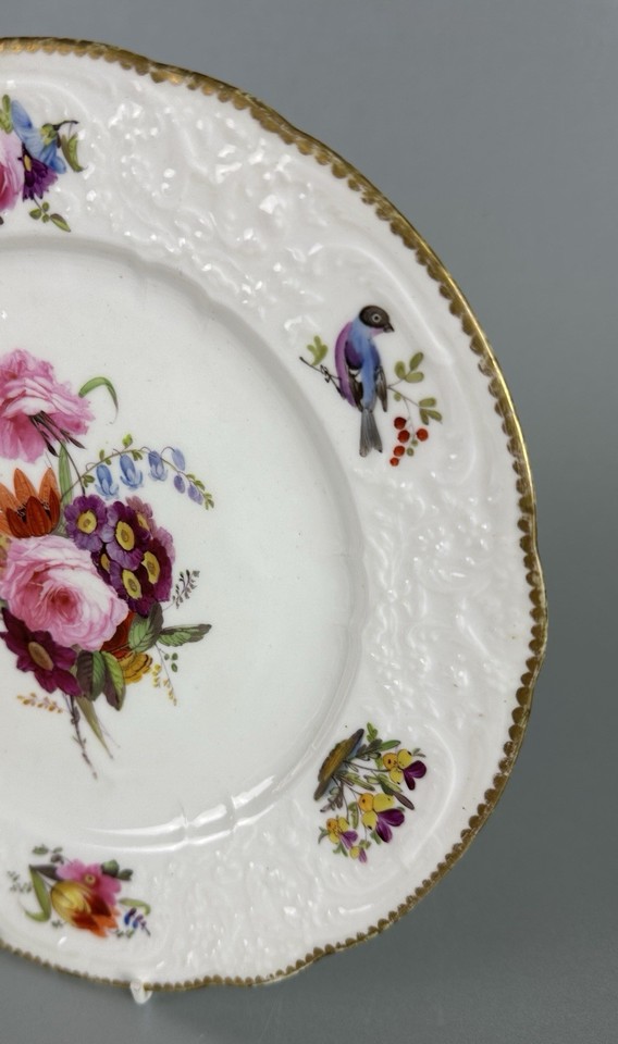 Coalport c1820 Plate of Brace Service Type Prob London Decorated. Welsh ...