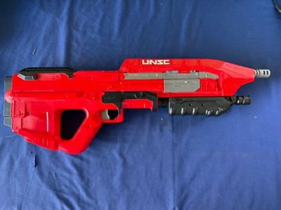 BoomCo Halo Red UNSC MA5 AR Assault Rifle *Missing Clip and Darts* | eBay