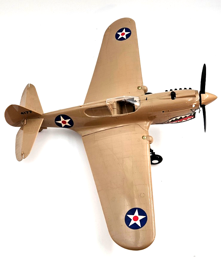 Cox Thimble Drome P-40 WARHAWK FLYING TIGER .049 Airplane Original Box ...