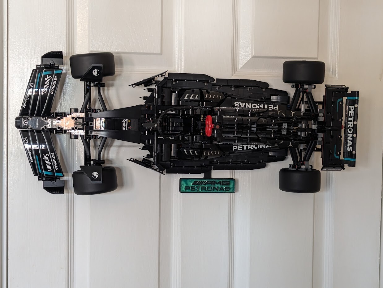 LEGO TECHNICS 2024 Mercedes F1 CAR 42171 WALL MOUNT | eBay UK