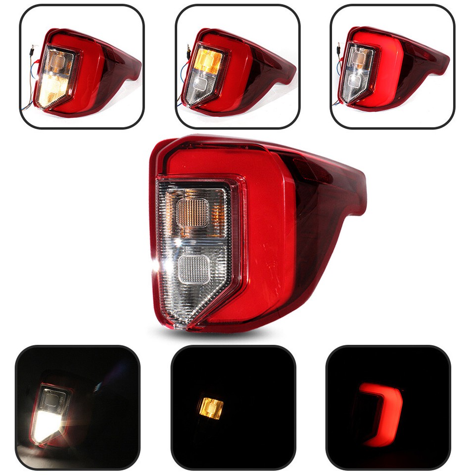 Tail Light For 20-2023 Ford Explorer ST LED Dark Red Brake Lamp RH ...