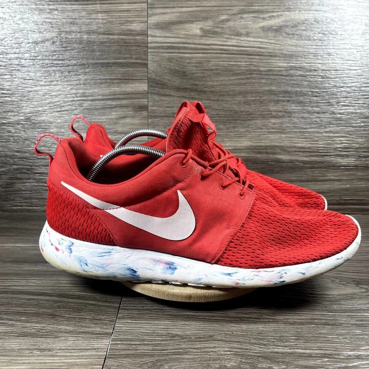 Roshe Run Red Marble