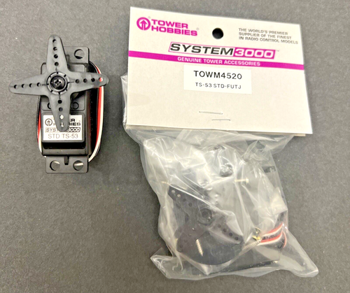 2 PC Tower hobbies servo TS-53 System 3000 Rc raido control model ...