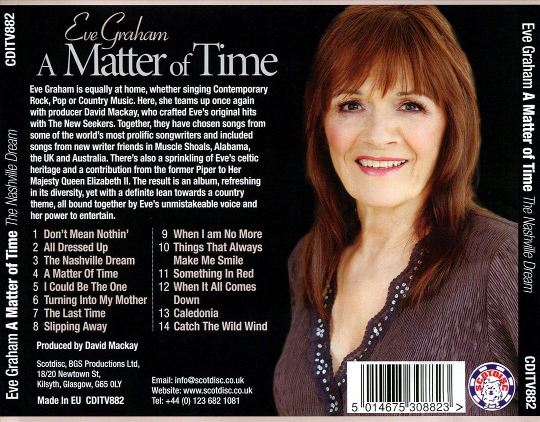 EVE GRAHAM MATTER OF TIME NEW CD 5014675308823| eBay