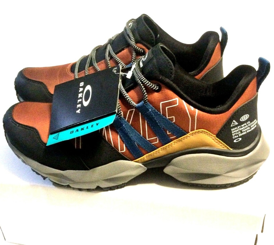 NEW OAKLEY MADIC SHOES 10.5 Burnt Orange (Baked Clay) Ripstop Hiking ...