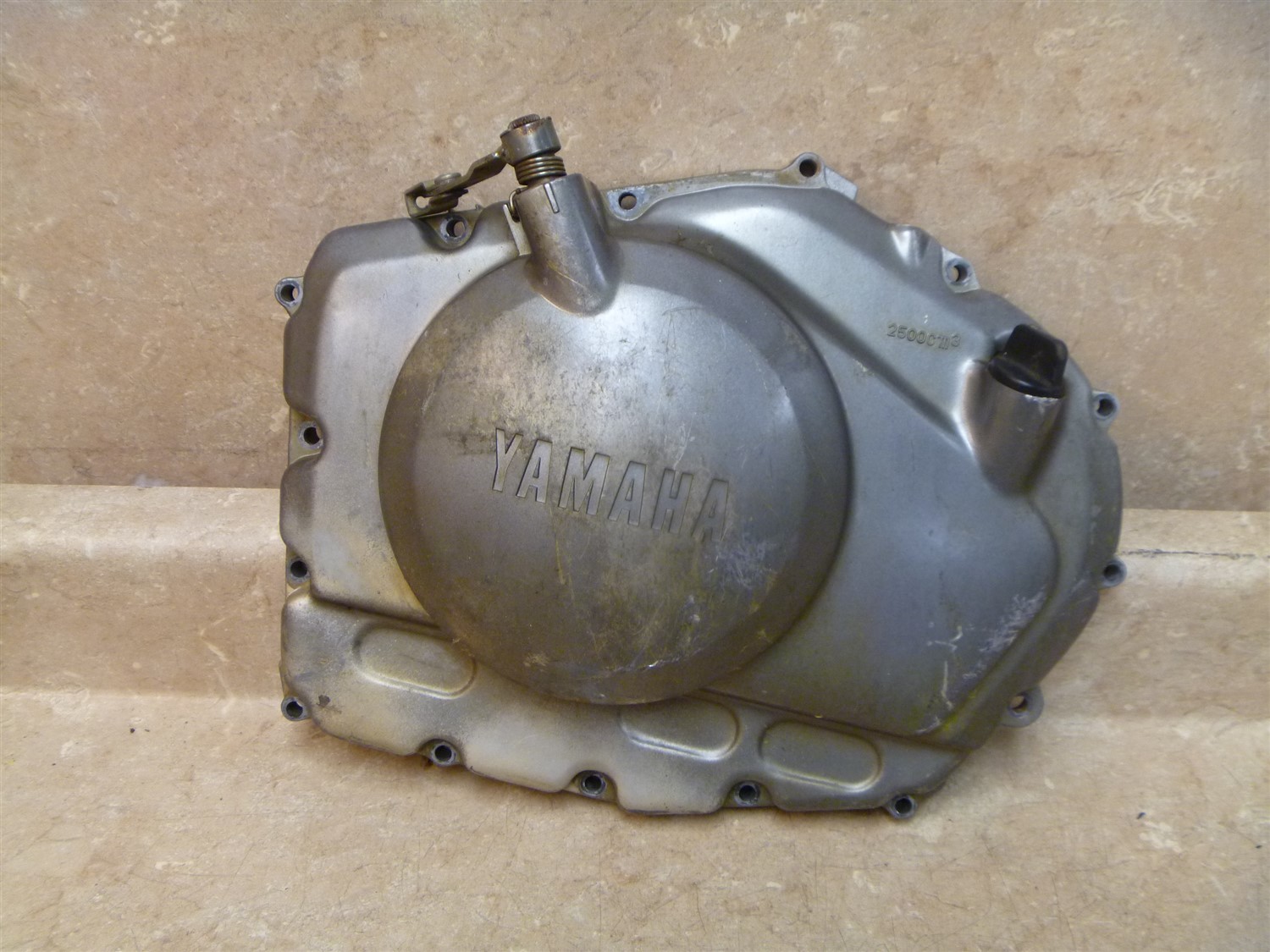 Yamaha 350 YFM WARRIOR YFM350 Used Engine Right Clutch Cover 2001 YB52 ...