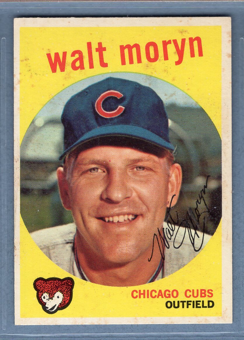 1959 Topps #488 Walt Moryn VG GO425 | eBay