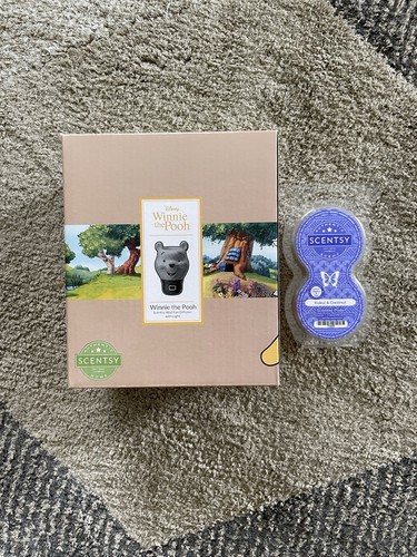 Winnie The Pooh Scentsy Wall Fan Diffuser With Light & Kukui & Coconut ...