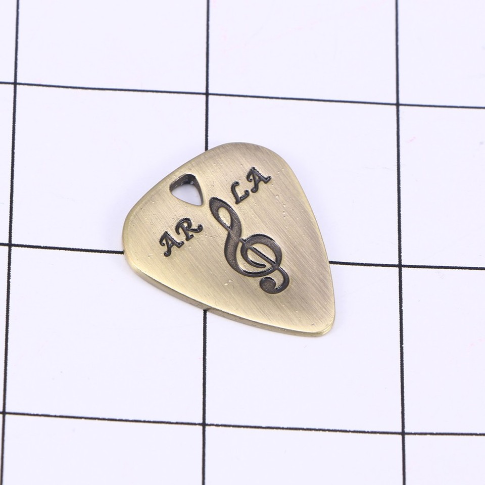 1pc Metal Guitar Pick instrument Pick for Bass Pendants DIY Gifts ...