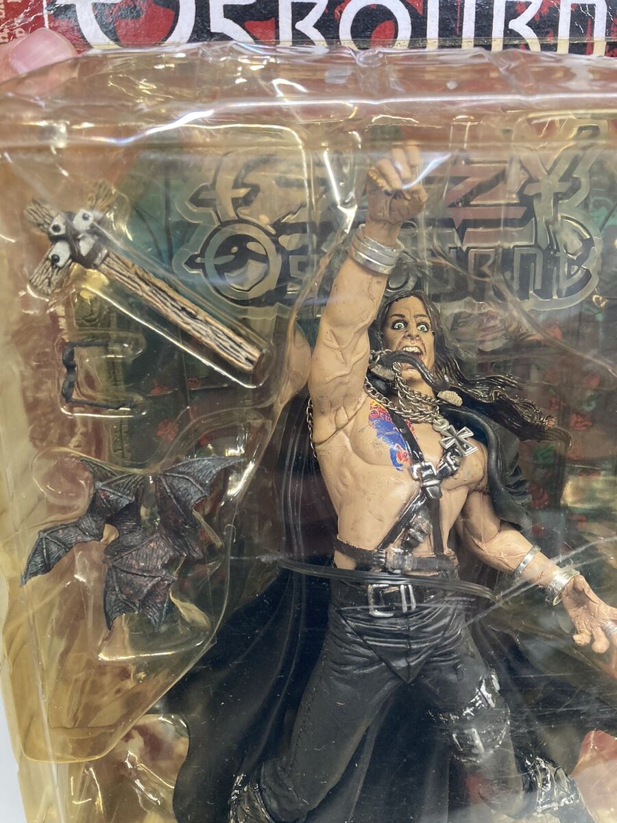 Sealed McFarlane Toys OZZY OSBOURNE Ultra Action Figure With Sealed McFarlane Toys OZZY OSBOURNE Ultra Action Figure With