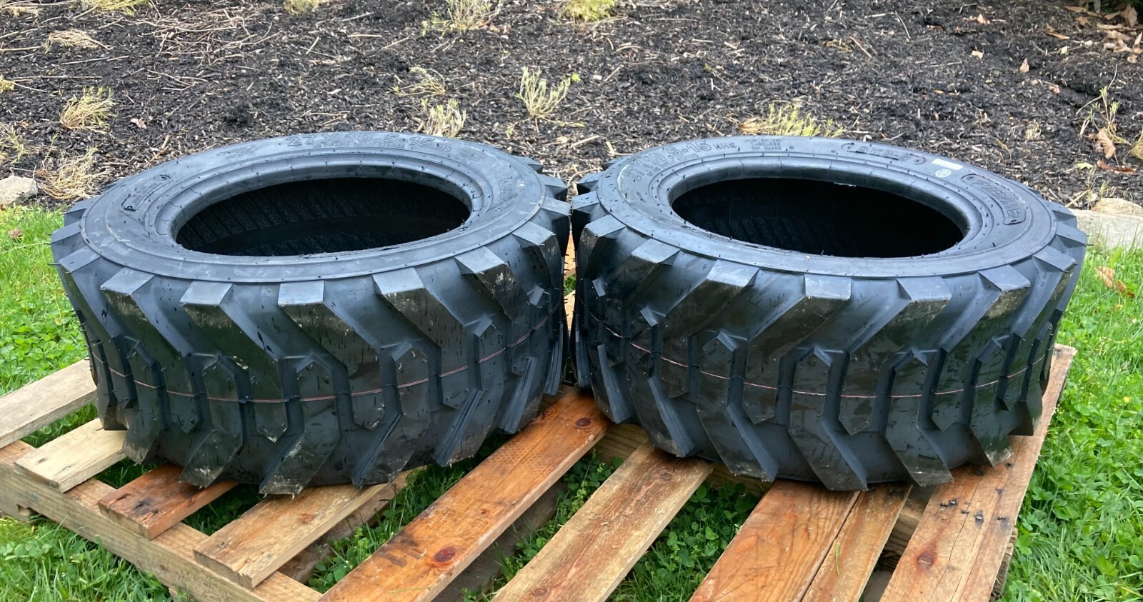 Pair of 2 -27X10.50-15 Tractor Tires - 27-10.5-15 Forerunner SKS-5 | eBay
