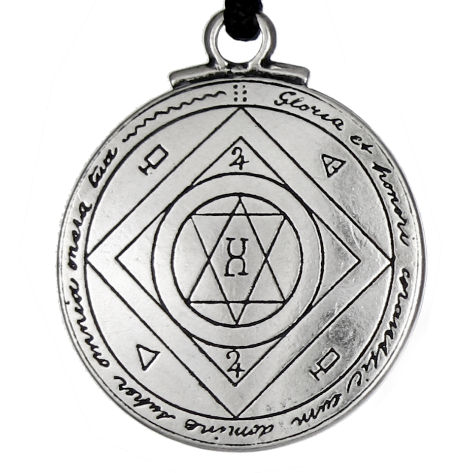 Talisman for Good Luck Pendant Seal of Solomon Amulet Hermetic kabbalah ...