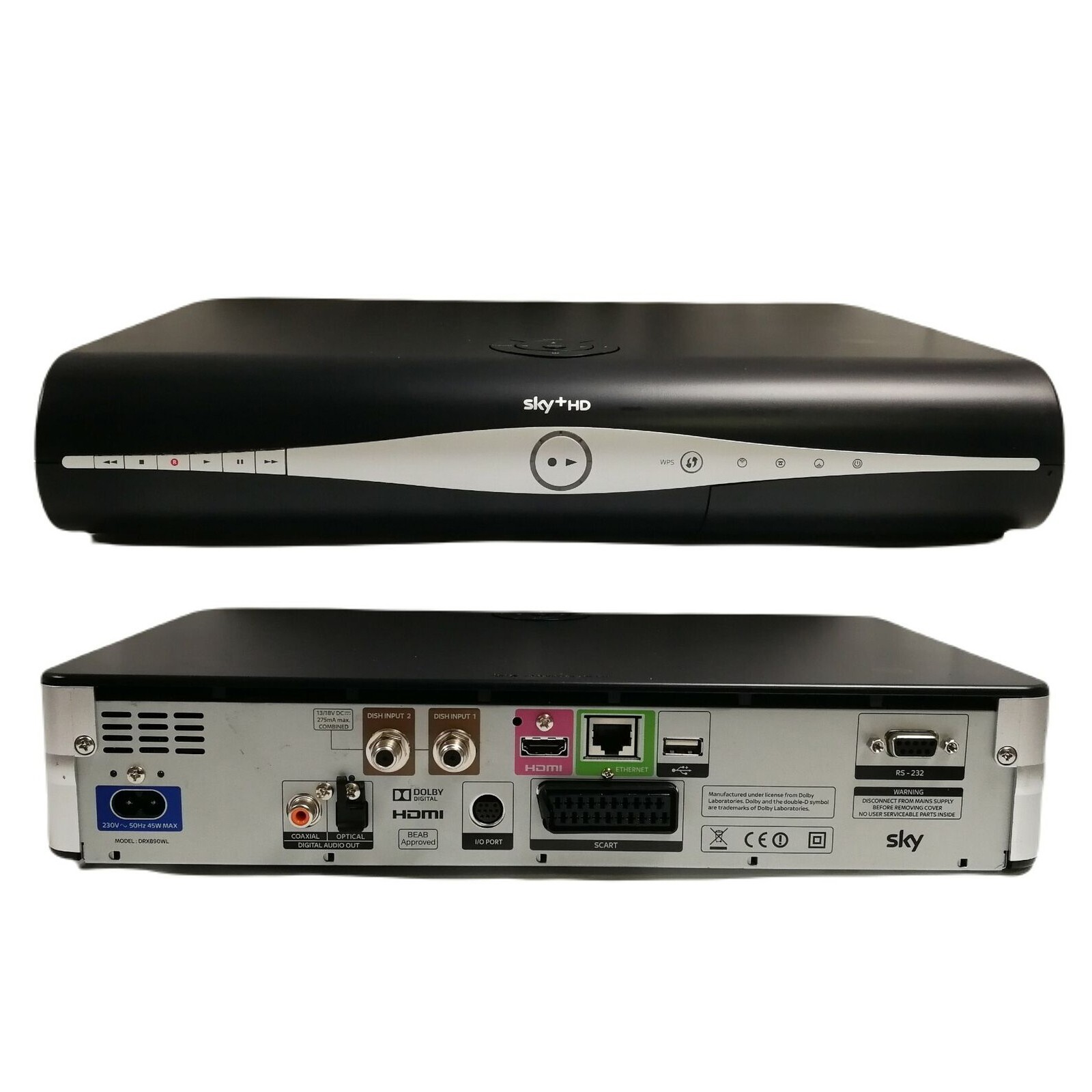 Sky+ HD box 500Gb - with built in Wi-Fi - FAST FREE SHIPING | eBay