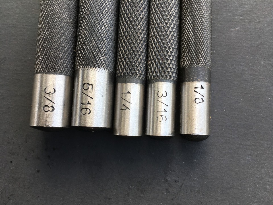 New 5pc STEEL Long Drive Pin Punch Set Gunsmith Drift Pin Hand Tools | eBay