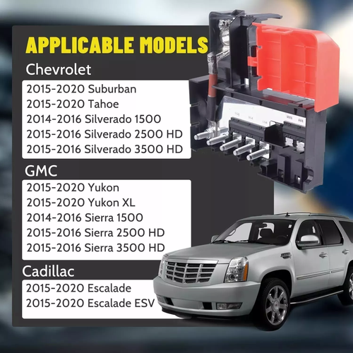 Battery Distribution Fuse Block 84354716 For 2015-2020 Silverado ...