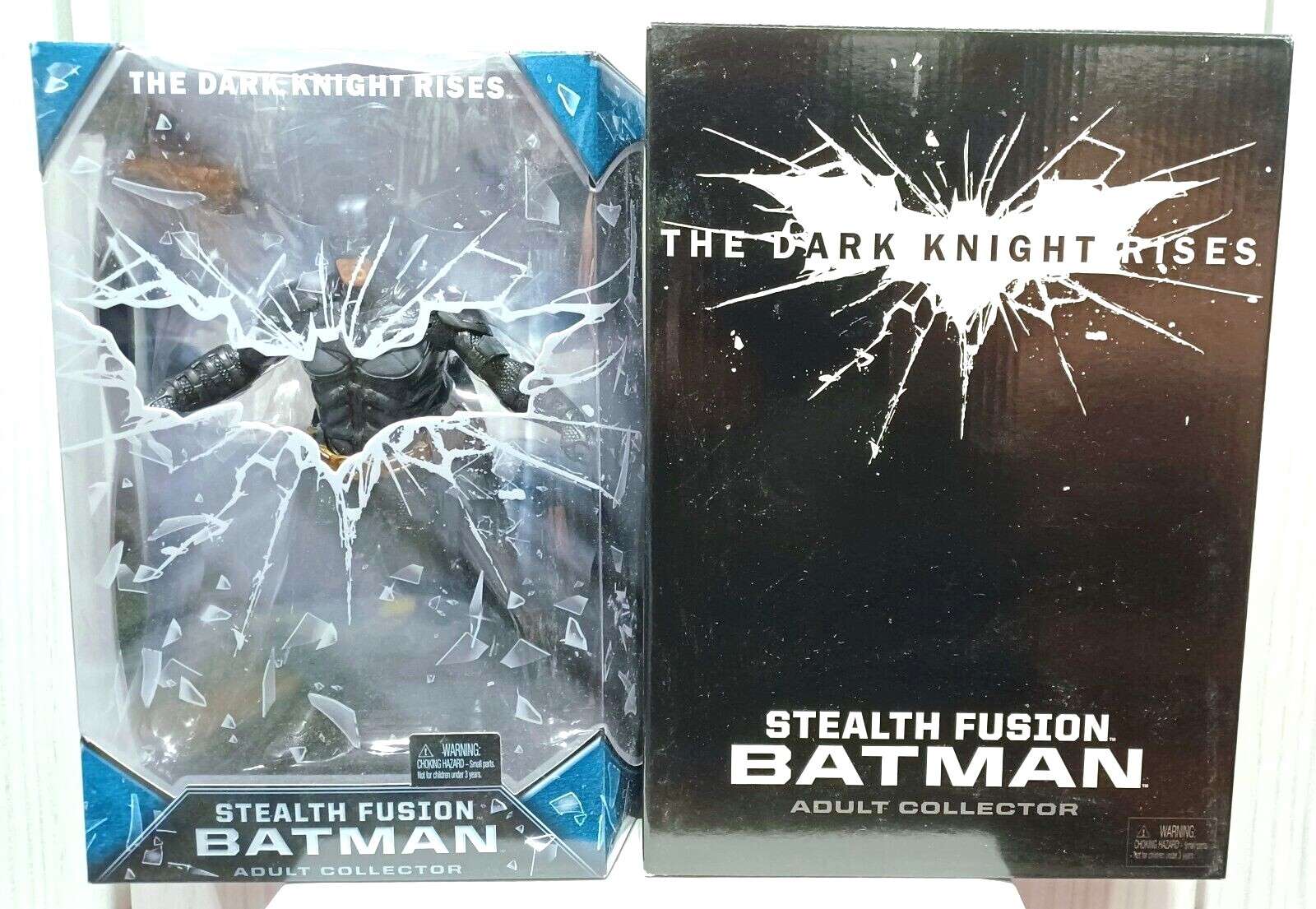 NEW Batman STEALTH FUSION Figure DARK KNIGHT RISES Matty Collector Box ...