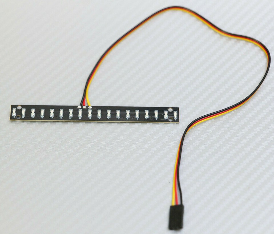 1/10 RC LED Scanner KNIGHT RIDER Effect Light Bar RED | eBay