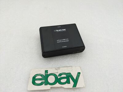 Black Box IC400A-R2 CAT5 Extender 4-Port USB 2.0 FREE SHIPPING UNIT ...