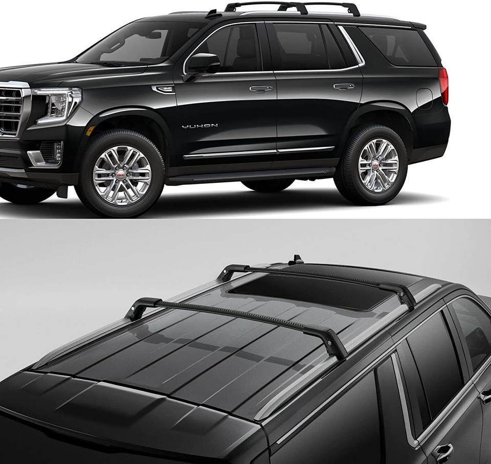For 2021-2024 Suburban Tahoe Yukon Escalade Roof Rack Cross Rails Fit ...