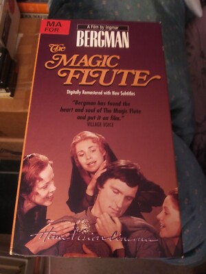 The Magic Flute - A Film by Ingmar Bergman in SWEDISH 1973 VHS for ...
