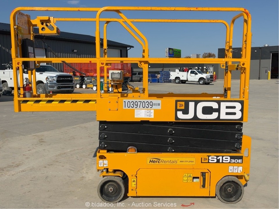 2022 JCB S1930E 19' Electric Scissor Lift Man Aerial Platform Manlift bidadoo | eBay