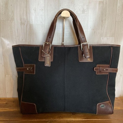 COACH Shoulder Carryable Coach Tote Bag Business Bag 2a | eBay