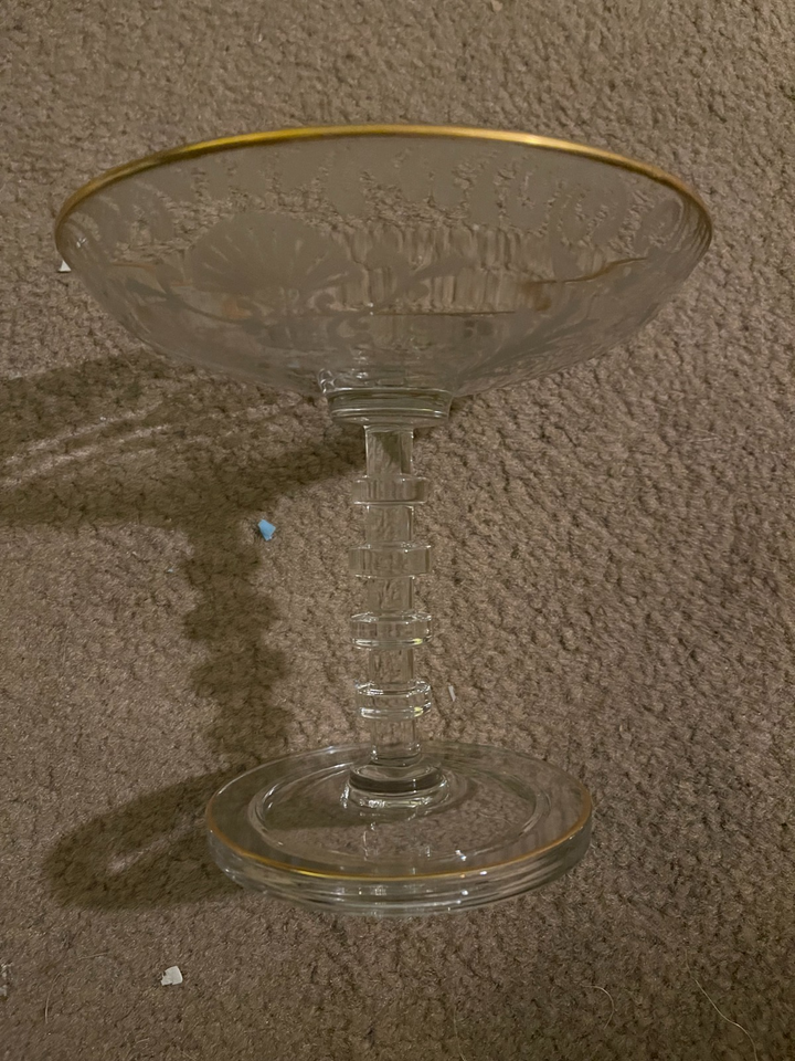 Cambridge Glass Co. Art Deco Compote Comport Pristine Style with ...