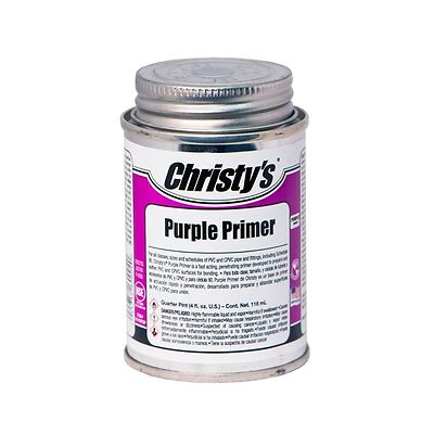 Christy's Purple Primer PVC Primer 4oz | eBay