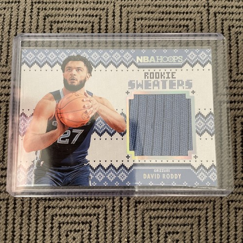 David Roddy 2022-23 Panini NBA Hoops Rookie Sweaters #RS-DR Memphis ...