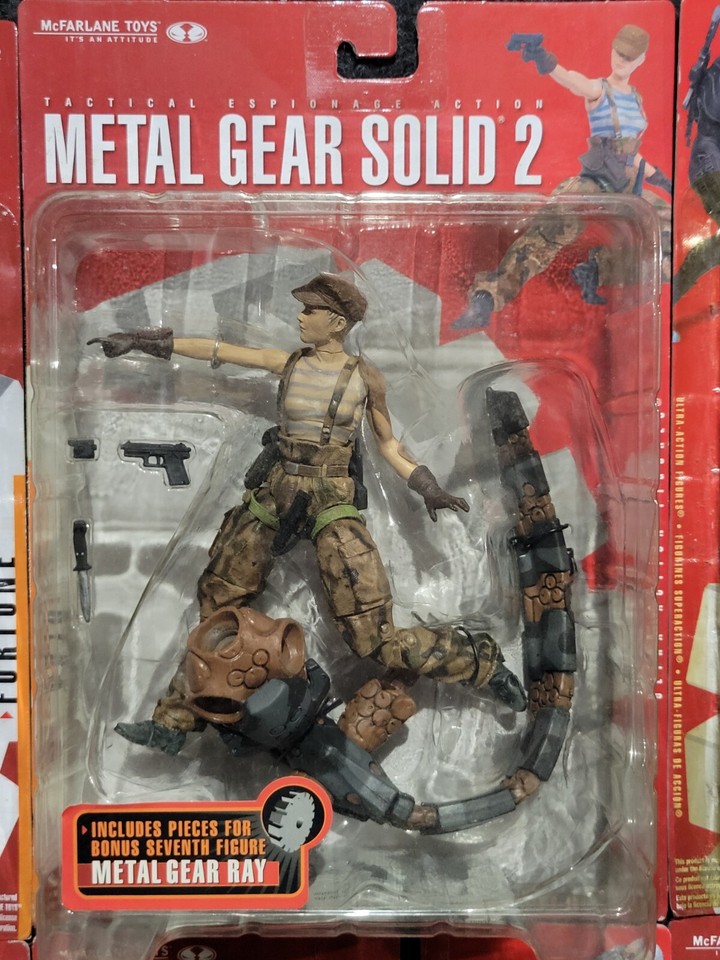 2002 McFarlane Toys Konami Metal Gear Solid 2 complete set of 6 With ...