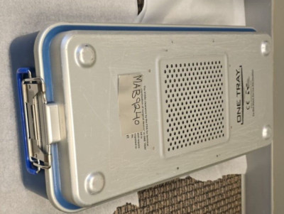 Blue One Tray Rigid Sealed Sterilization Container-MAB-9240 | eBay