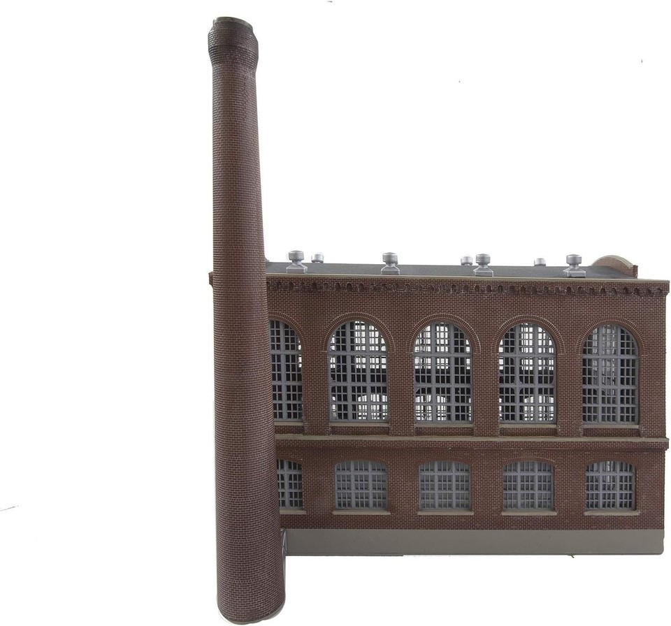 Realistic HO Scale Power Station Model Kit - Perfect for Railroad ...