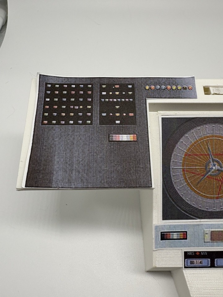 Star Trek Mego for 8" Figures TOS Bridge Navigator & Helmsman Console ...