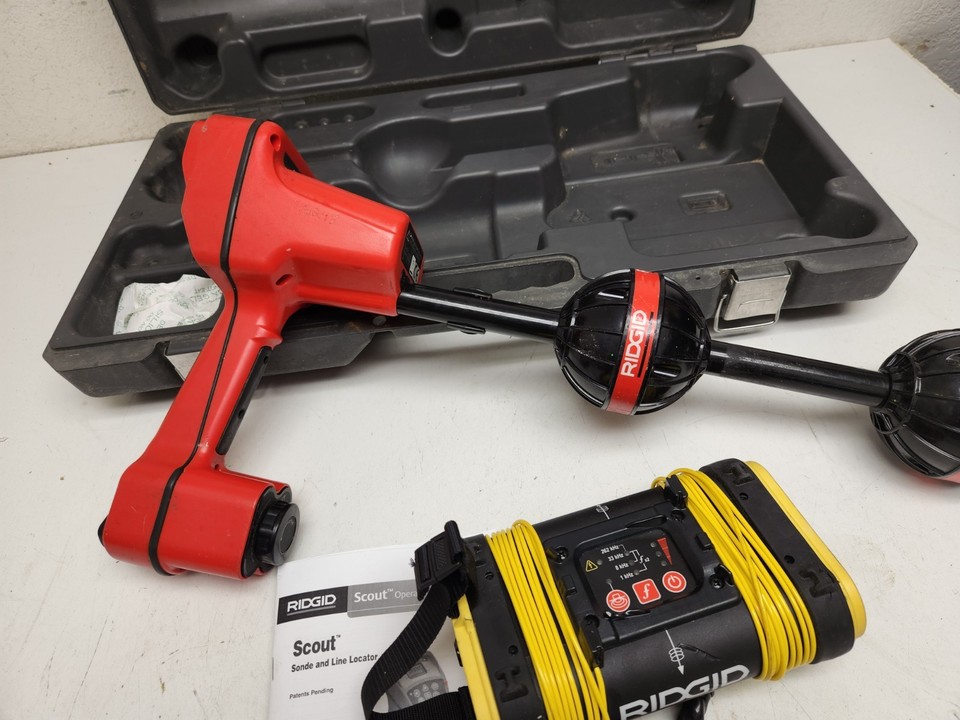 Ridgid NaviTrack Scout Seektech st 305 TX Locator Cable Sonde Sewer ...
